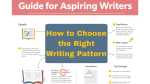 How to Choose the Right Writing Pattern: A Guide for Aspiring Writers ...